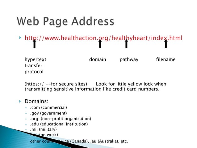 Internet basics for seniors | PPT