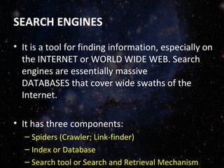 Internet browser and search engines | PPT