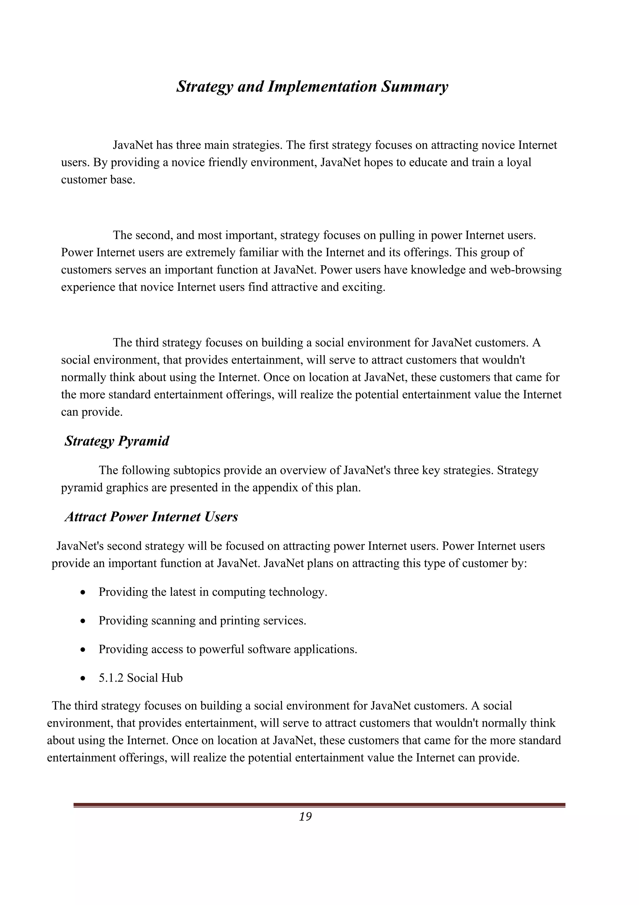 Internet cafe business plan 1 | PDF