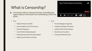 Internet censorship | PPTX