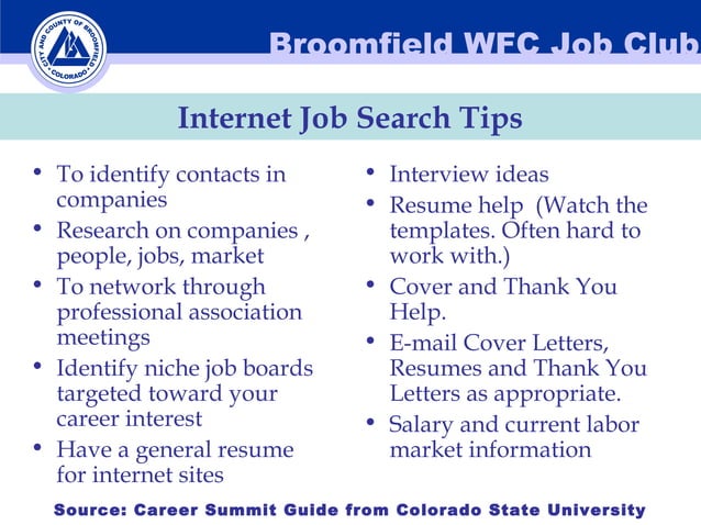 Workforce Center Orienation | PPT