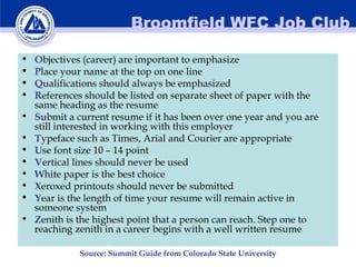 Workforce Center Orienation | PPT