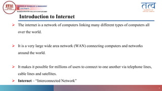 Internet & it's concepts | PPTX