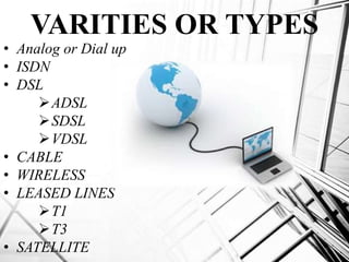 Internet connections part 2 | PPT