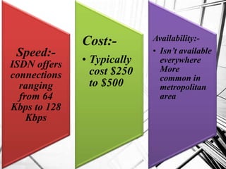 Internet connections part 2 | PPT