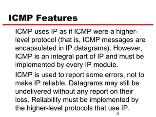 Internet control message protocol | PPT