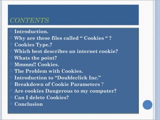 Internet cookies | PPT