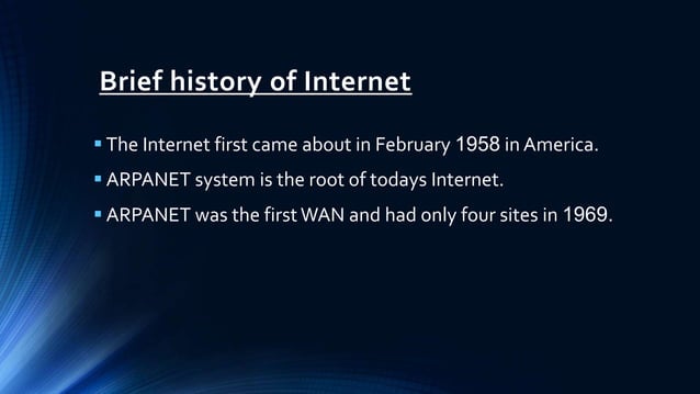 Presentation on INTERNET | PPT | PPTX | Internet | Computing