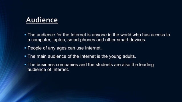 Presentation on INTERNET | PPT | PPTX | Internet | Computing