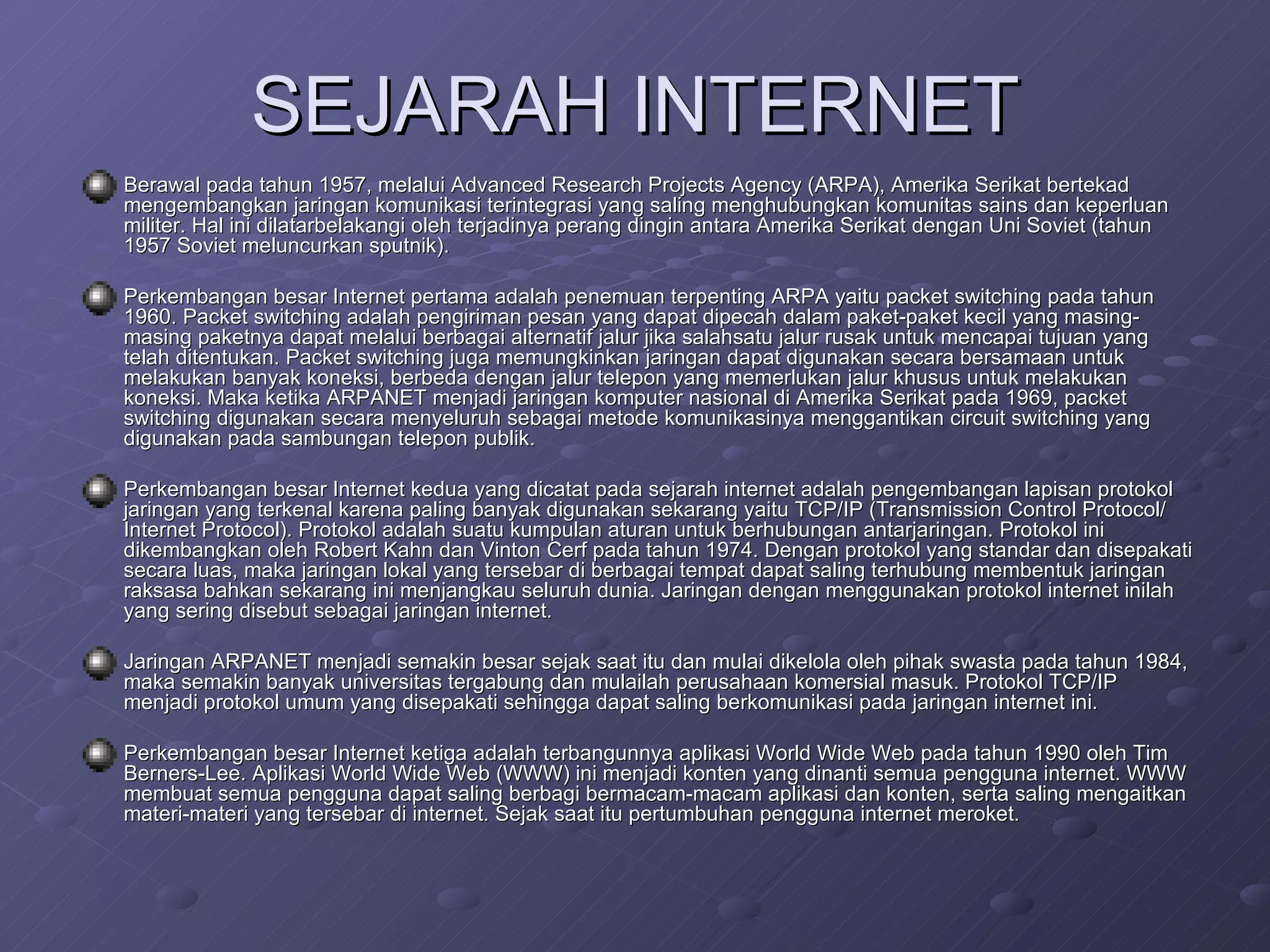Internet dan intranet | PPT