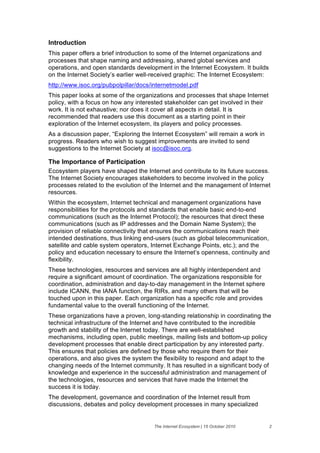 Internet ecosystem | PDF