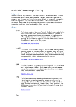 Internet ecosystem | PDF