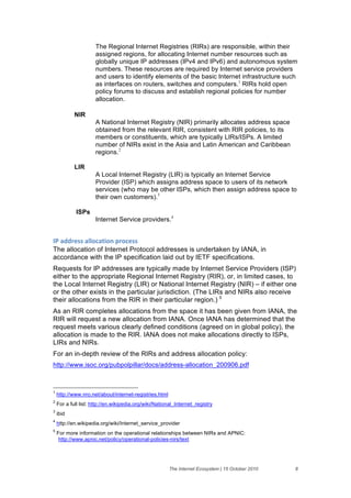 Internet ecosystem | PDF