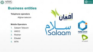 Internet eco system Afghanistan a. khalil azizi at af sig 2017 by ...