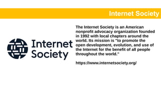 Internet Ecosystem and its problems, challenges and opportunities Texas ...