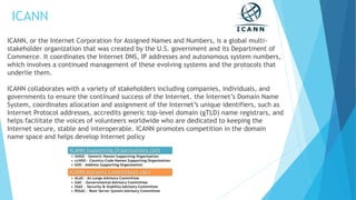 Internet ecosystem and the internet | PPTX