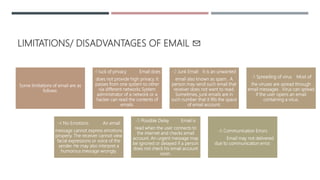 Internet & Email & collaborative Computing & Social Networking by Abeer ...