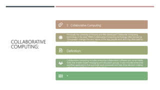 Internet & Email & collaborative Computing & Social Networking by Abeer ...