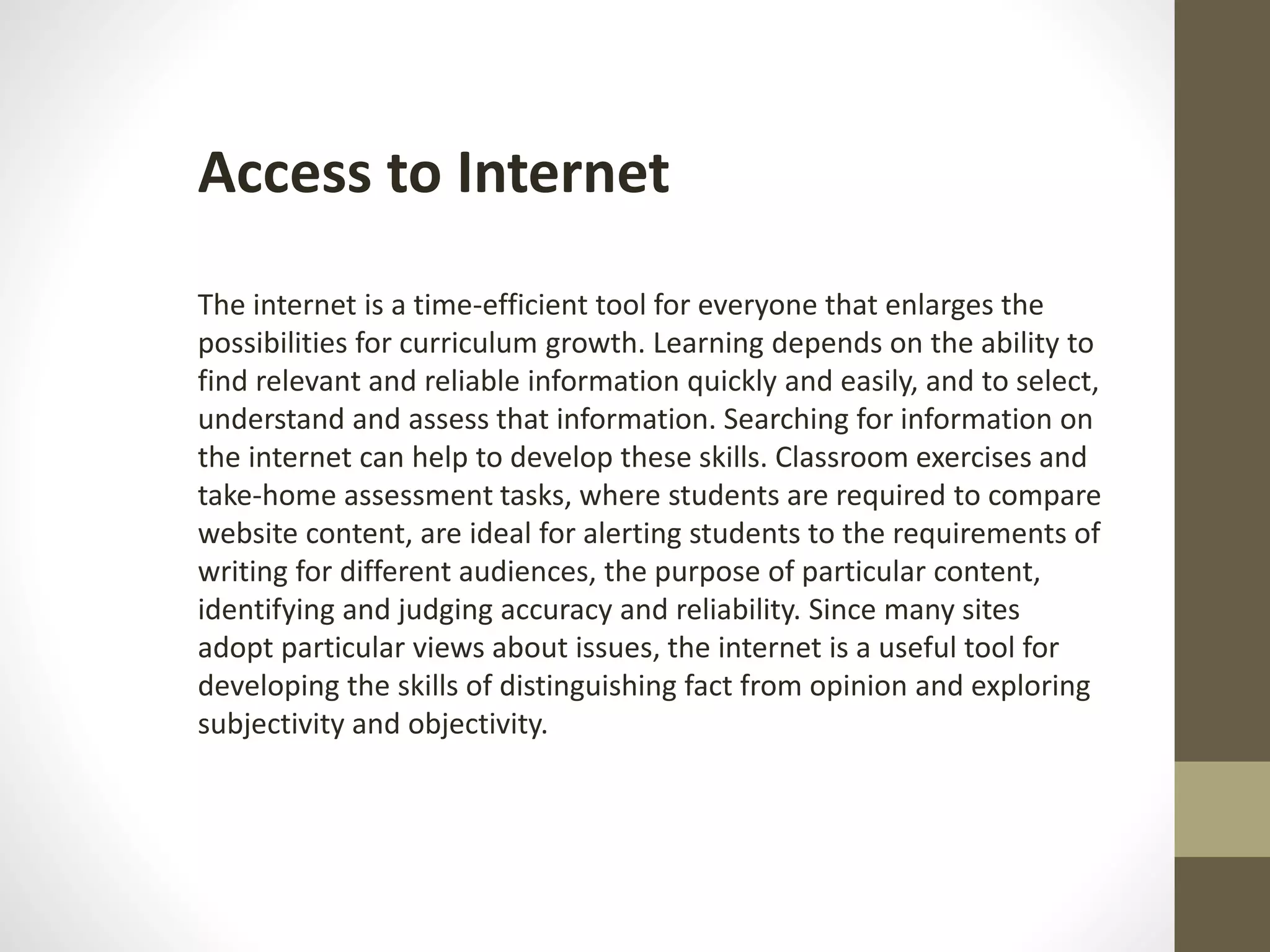 Internet ethics | PPTX