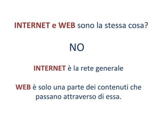 Internet e web | PPT