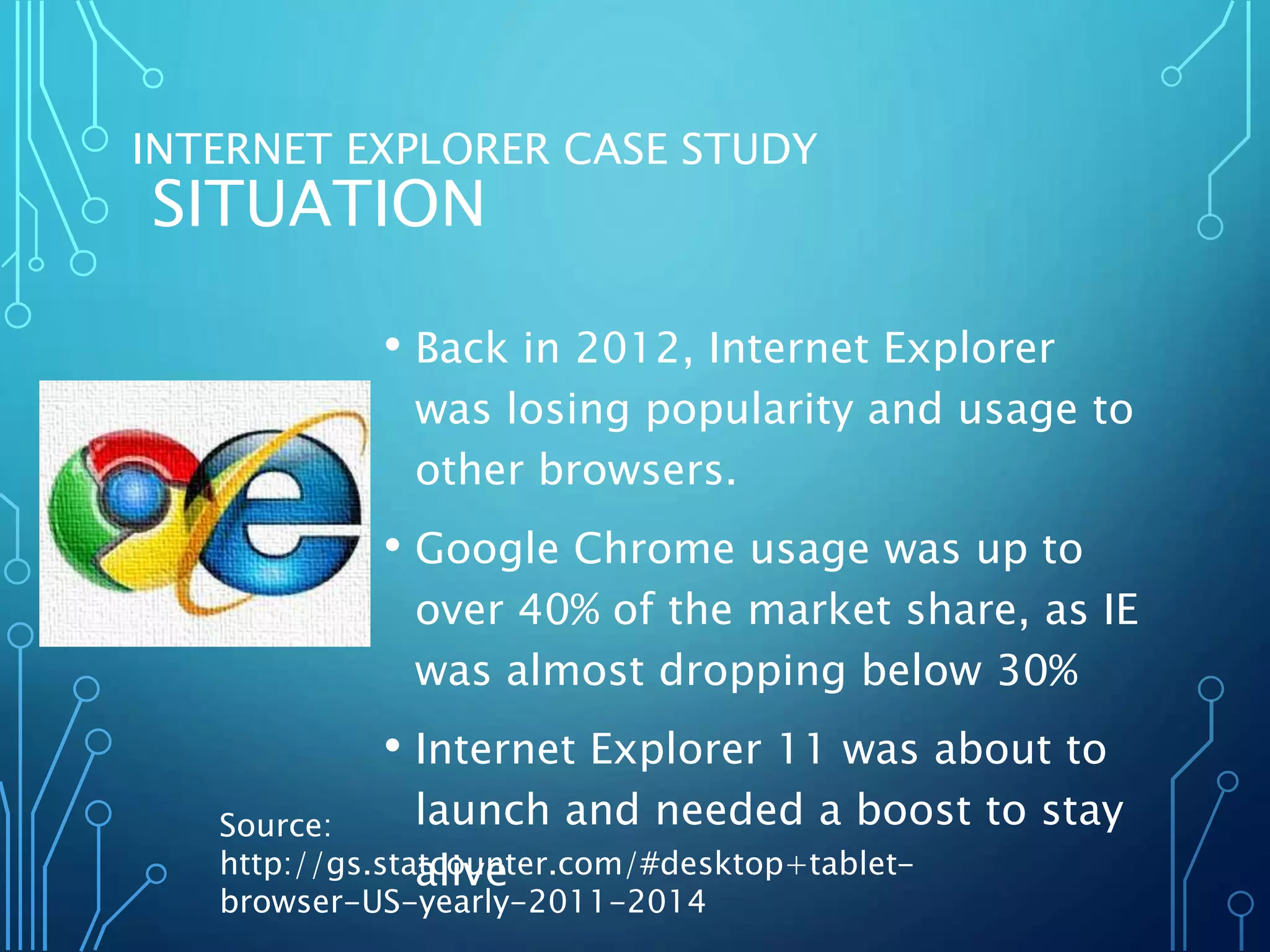 Internet explorer case study | PPTX