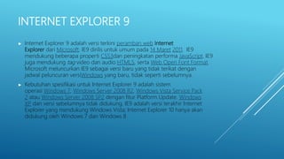 Internet explorer indonesia | PPT