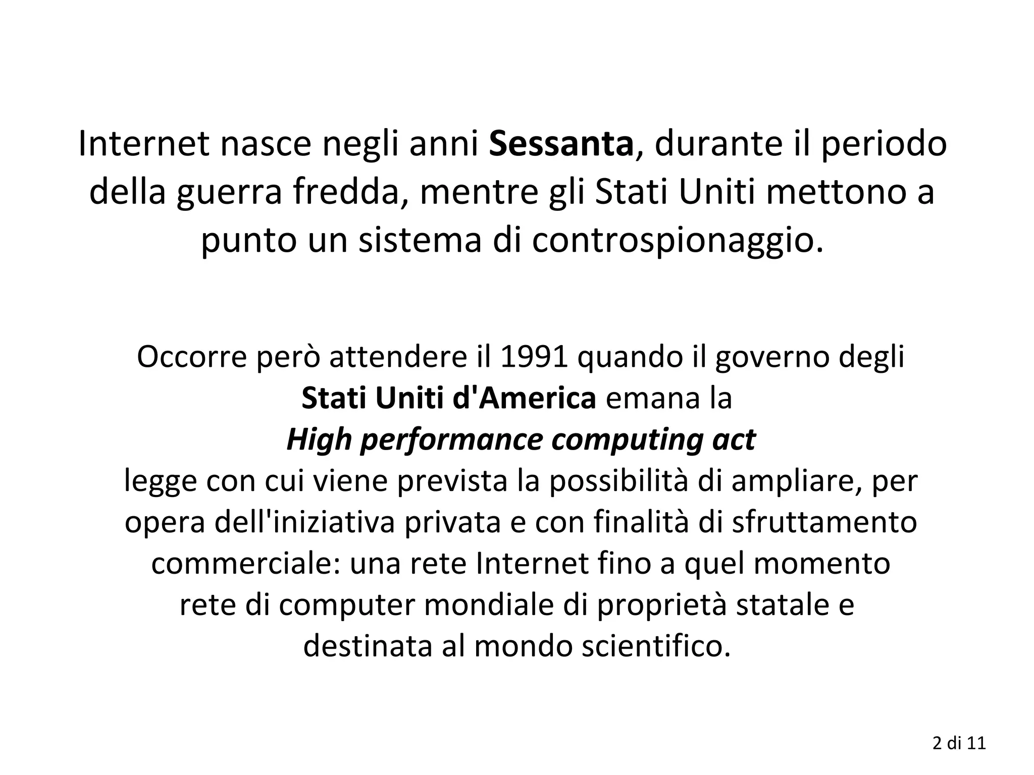 Internet facile per principianti @Castiglione2014 | PPT