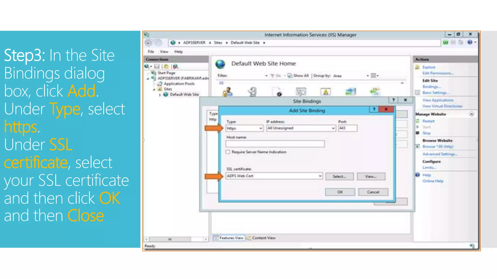 Part 1 - Binding Certificates (IFD) | PPTX