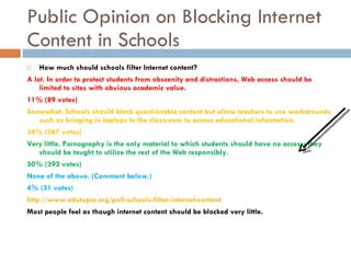 Internet Filtering and Blocking | PPT | Internet for Beginners | Internet