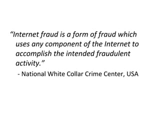 Internet Forgery