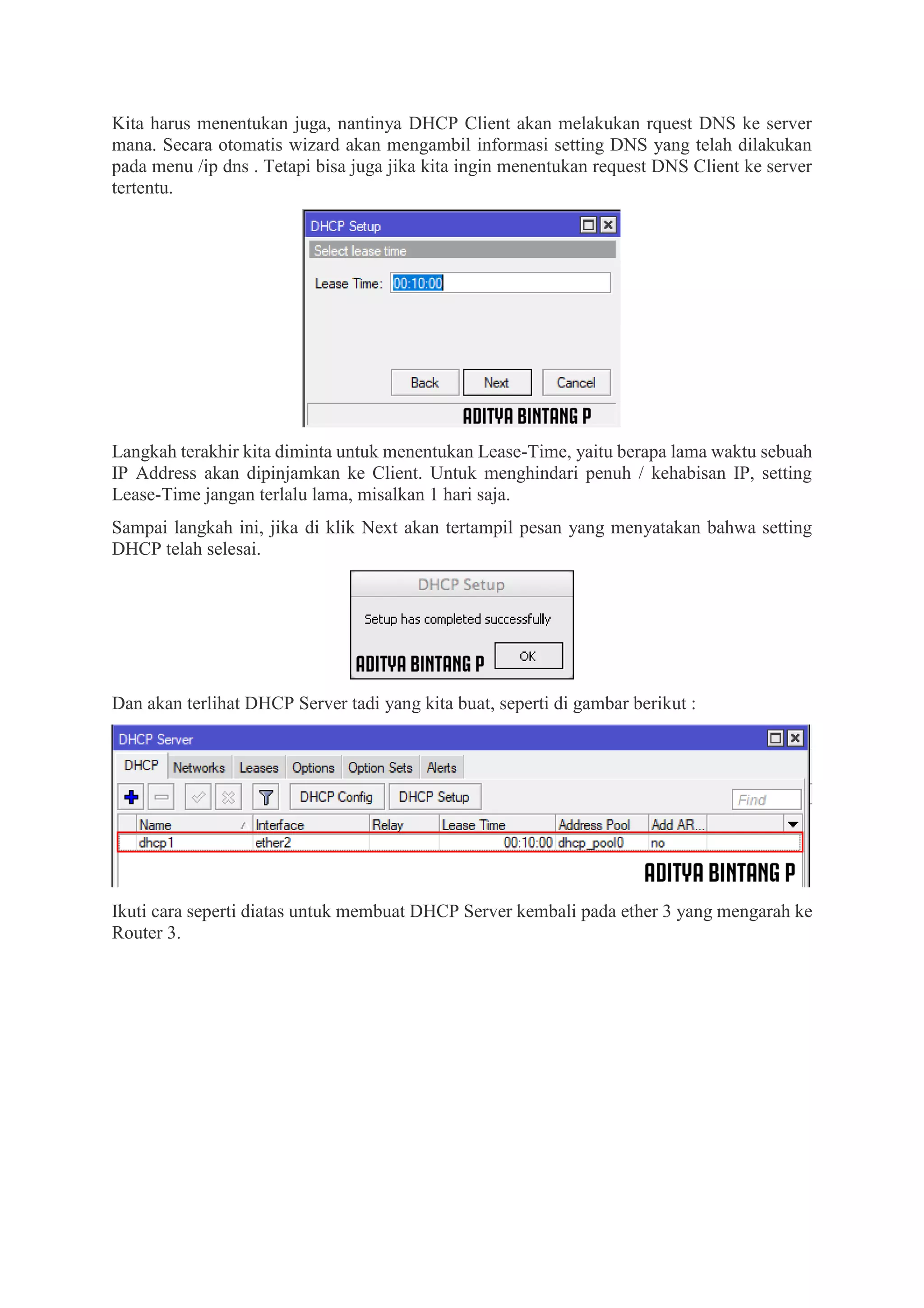 Membuat Internet Gateway dengan MikroTik | PDF