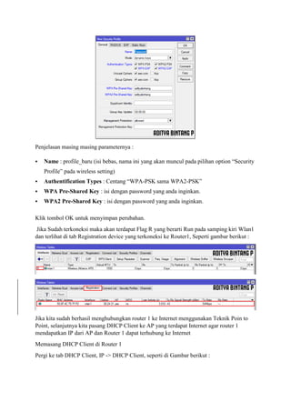 Membuat Internet Gateway dengan MikroTik | PDF