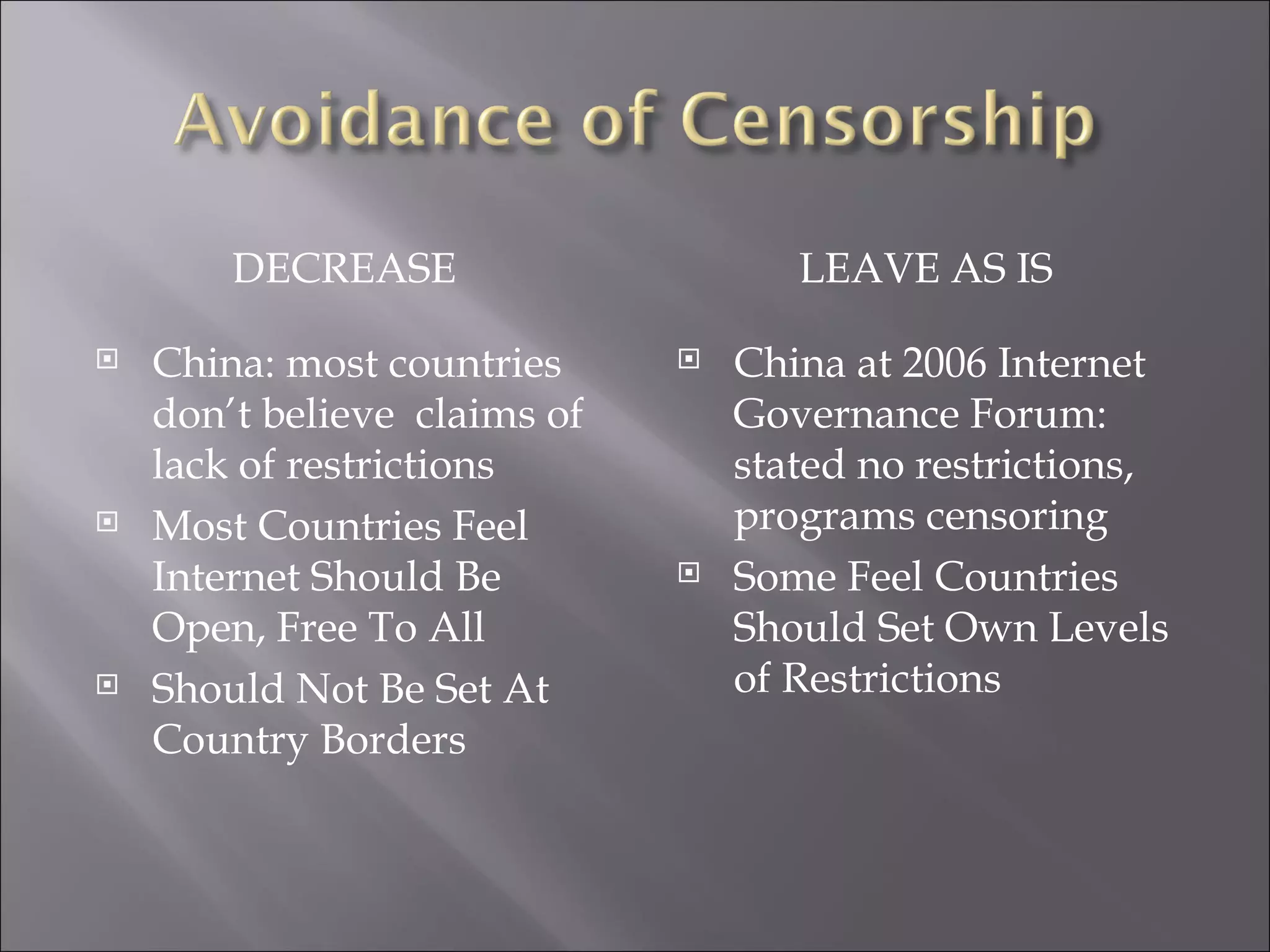 Internetgovernance | PPT