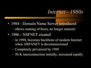 Internet history | PPT