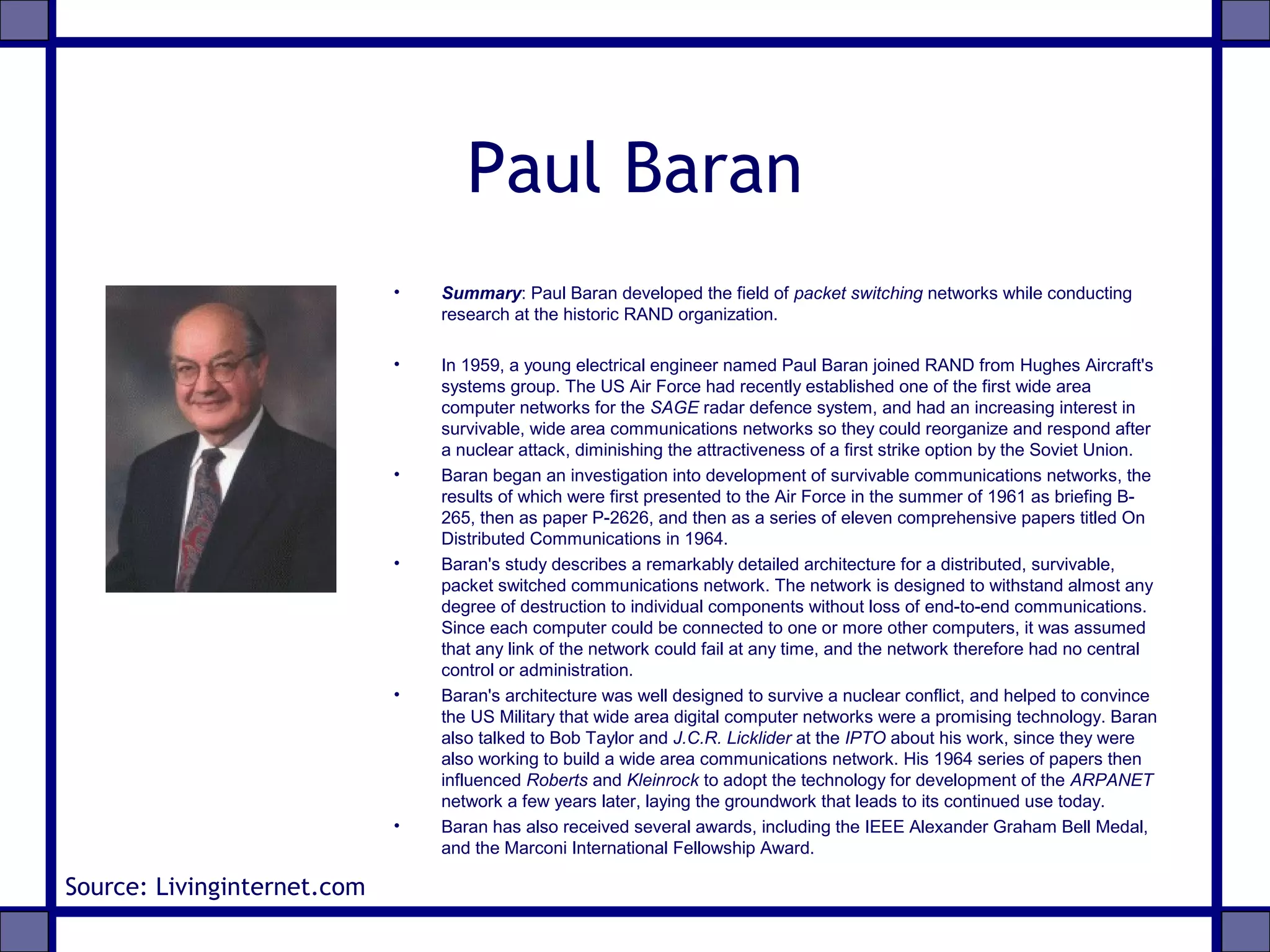 Internet history and growth | PPT
