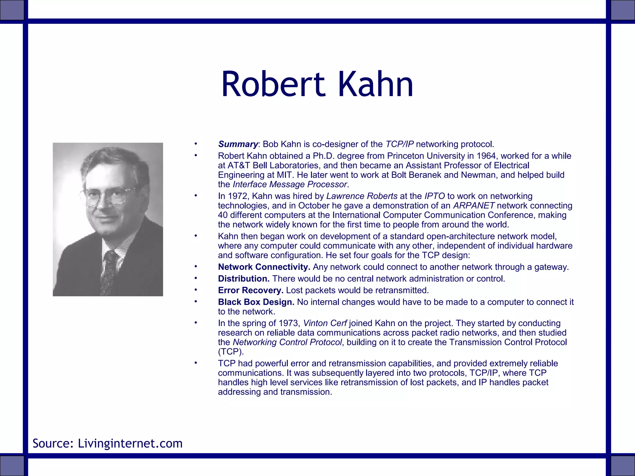 Internet history and growth | PPT