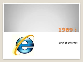 Internet history project | PPTX