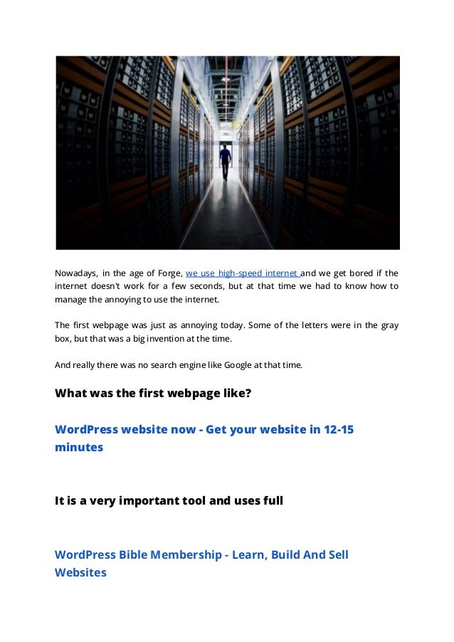 Internet History | PDF