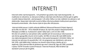 INTERNETI.pptx sherbimet e internetit int | PPT