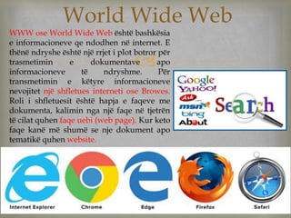 Interneti dhe Web | PPTX