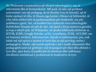 Interneti dhe studentet | PPTX