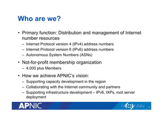 Internet infrastruture development in the asia pacific | PDF | Internet ...