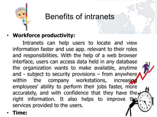 Internet, intranet and extranet | PPTX