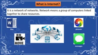 Internet,its applications and services | PPTX