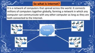 Internet,its applications and services | PPTX