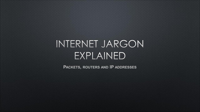 Internet jargon explained | PDF | Computer Networking | Computing