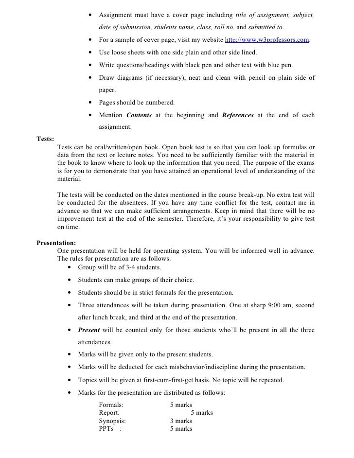 Internet & java course breakup