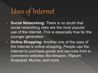 INTERNET | PPTX