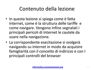Internet la navigazione | PPT