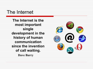 Internet, libraries and librarianship | PPTX